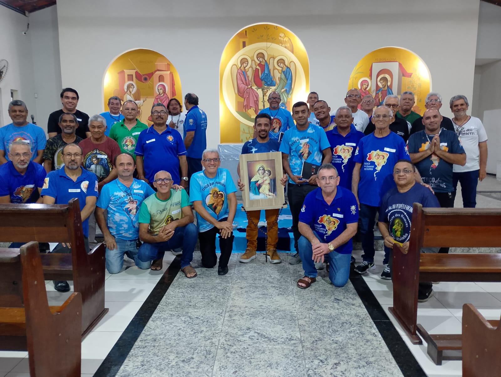 Encontro do Terço dos Homens da Região Episcopal Bom Jesus dos Aflitos ...